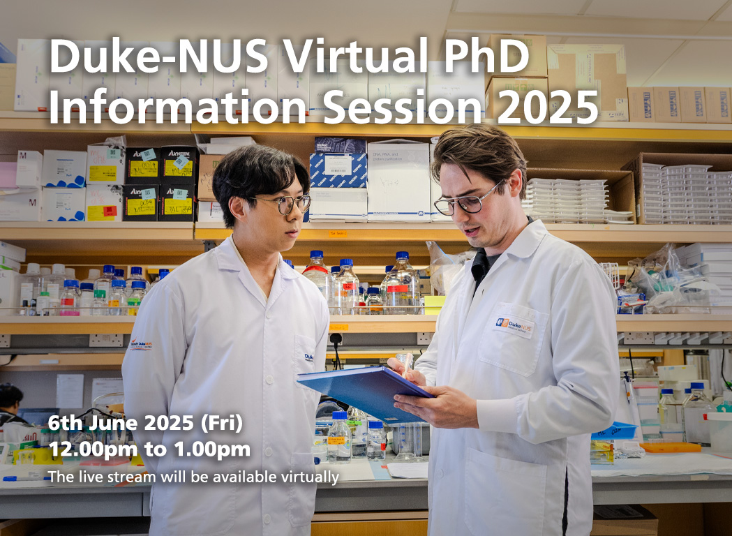 Duke-NUS Virtual PhD Information Session 2025