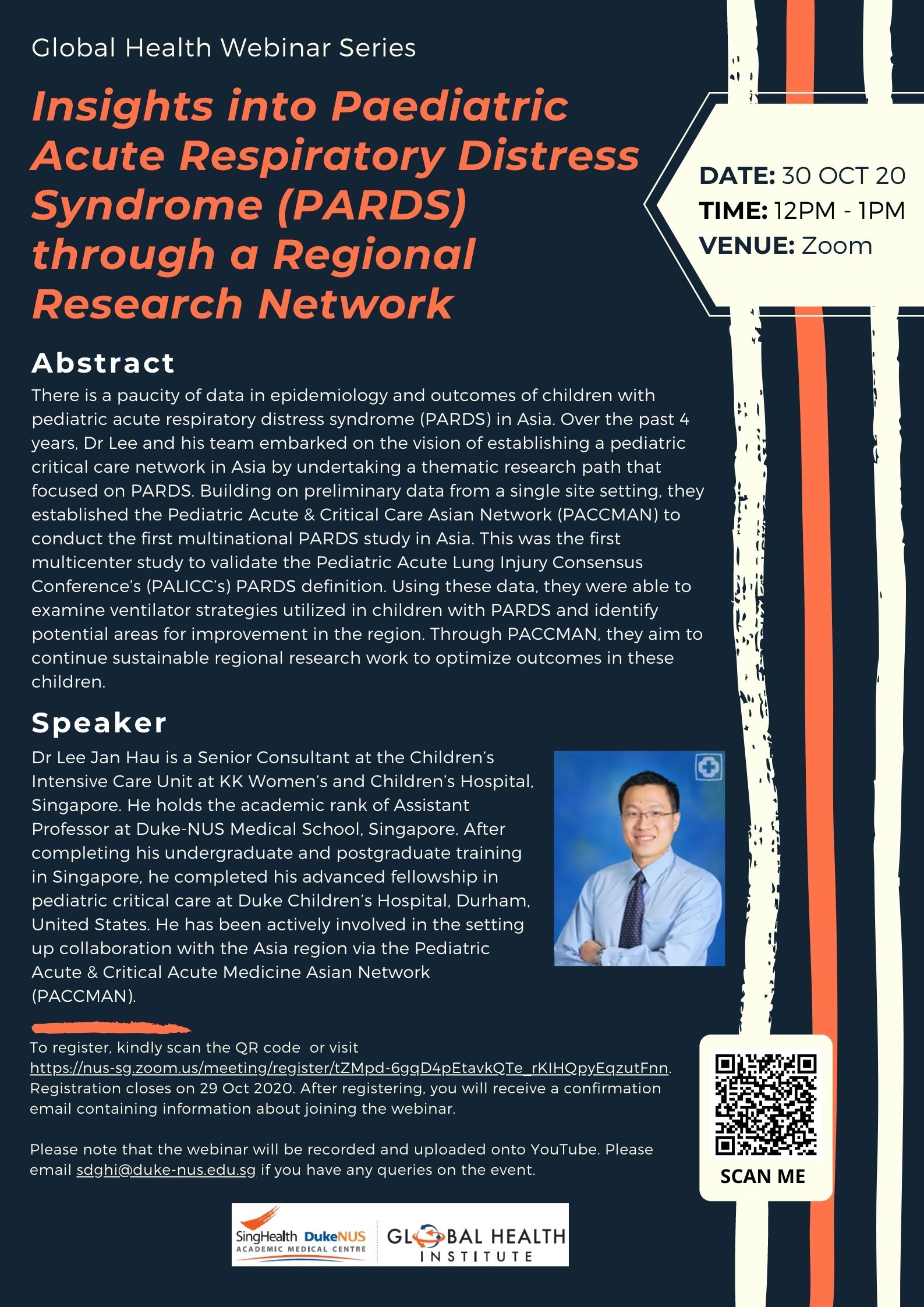[GH Webinar Series] Insights into Paediatric Acute Respiratory Distress ...