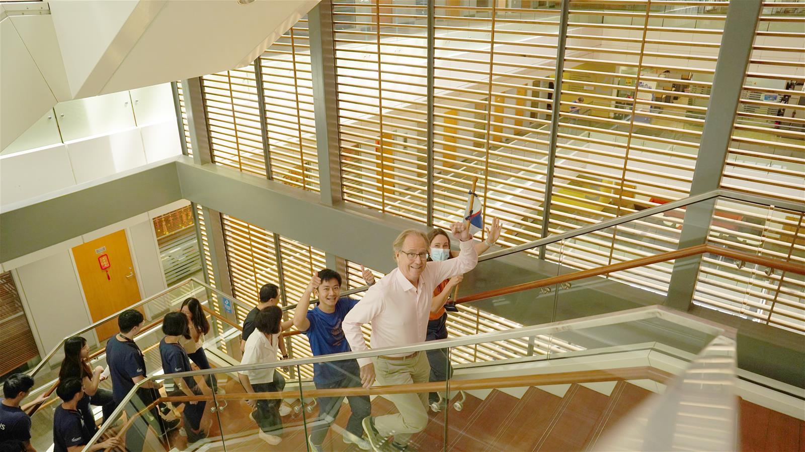 Duke-NUS steps to new heights for fundraising: 15,000 floors to climb ...