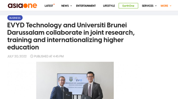 EVYD Technology and Universiti Brunei Darussalam collaborate in joint ...
