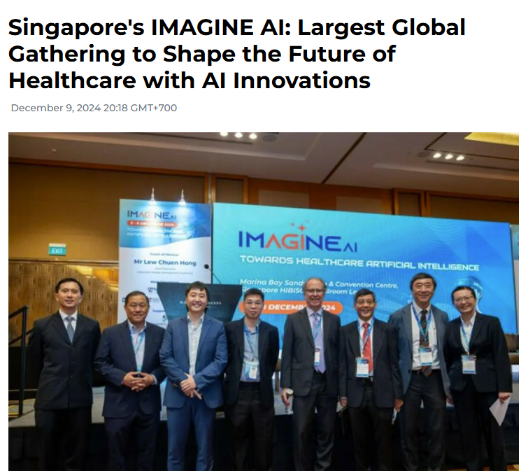 Singapore’s IMAGINE AI: Largest global gathering to shape the future of ...