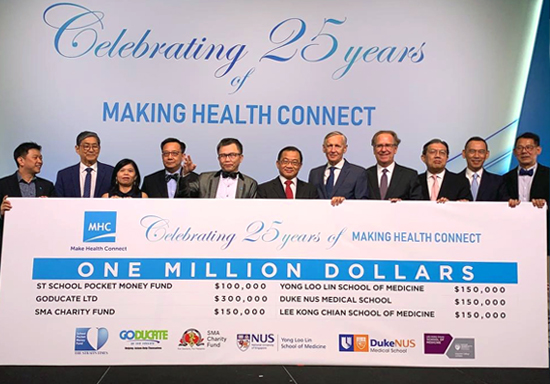 MHC Asia Group donates $150,000 to Duke-NUS Student Financial Aid