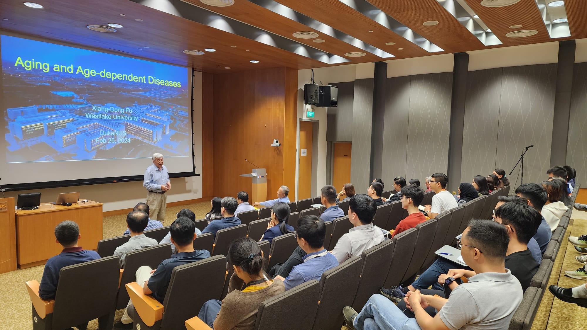 Professor Xiang-Dong Fu Share Study Insight at the Special Seminar ...