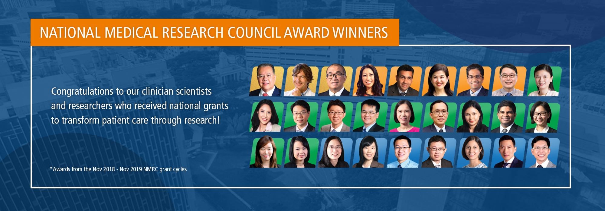 Duke-NUS and SingHealth clinician scientists recognised with top talent ...