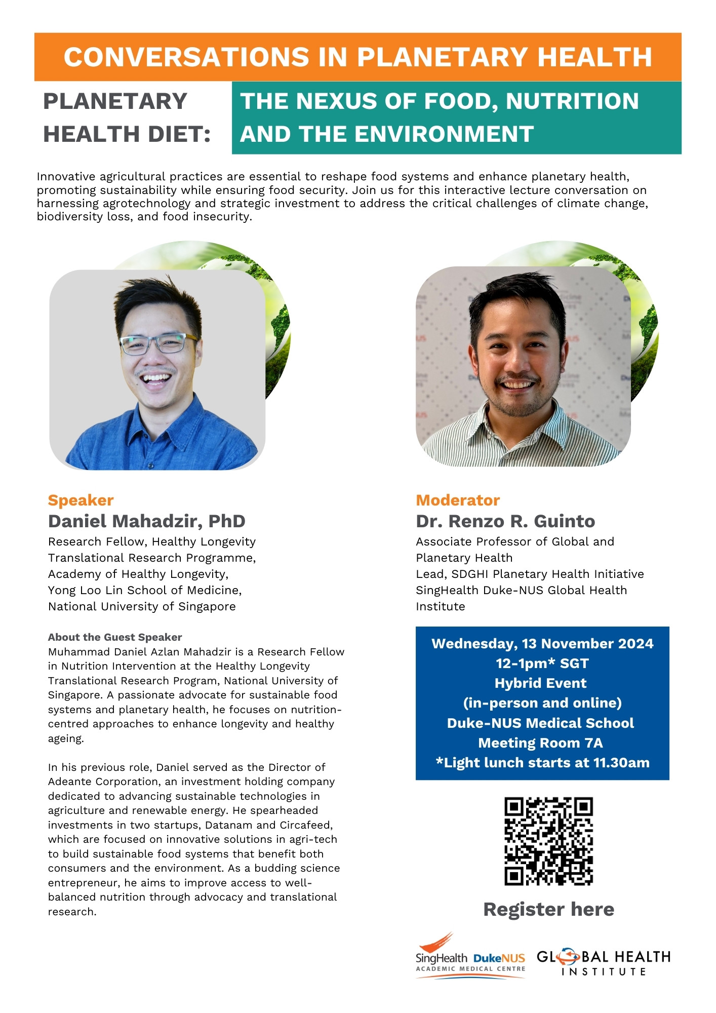 Planetary Health Diet: The Nexus of Food, Nutrition and the Environment