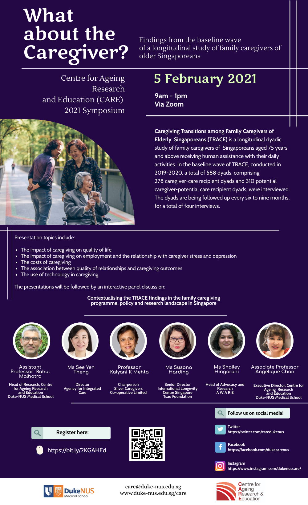 CARE 2021 Symposium - What about the Caregiver?