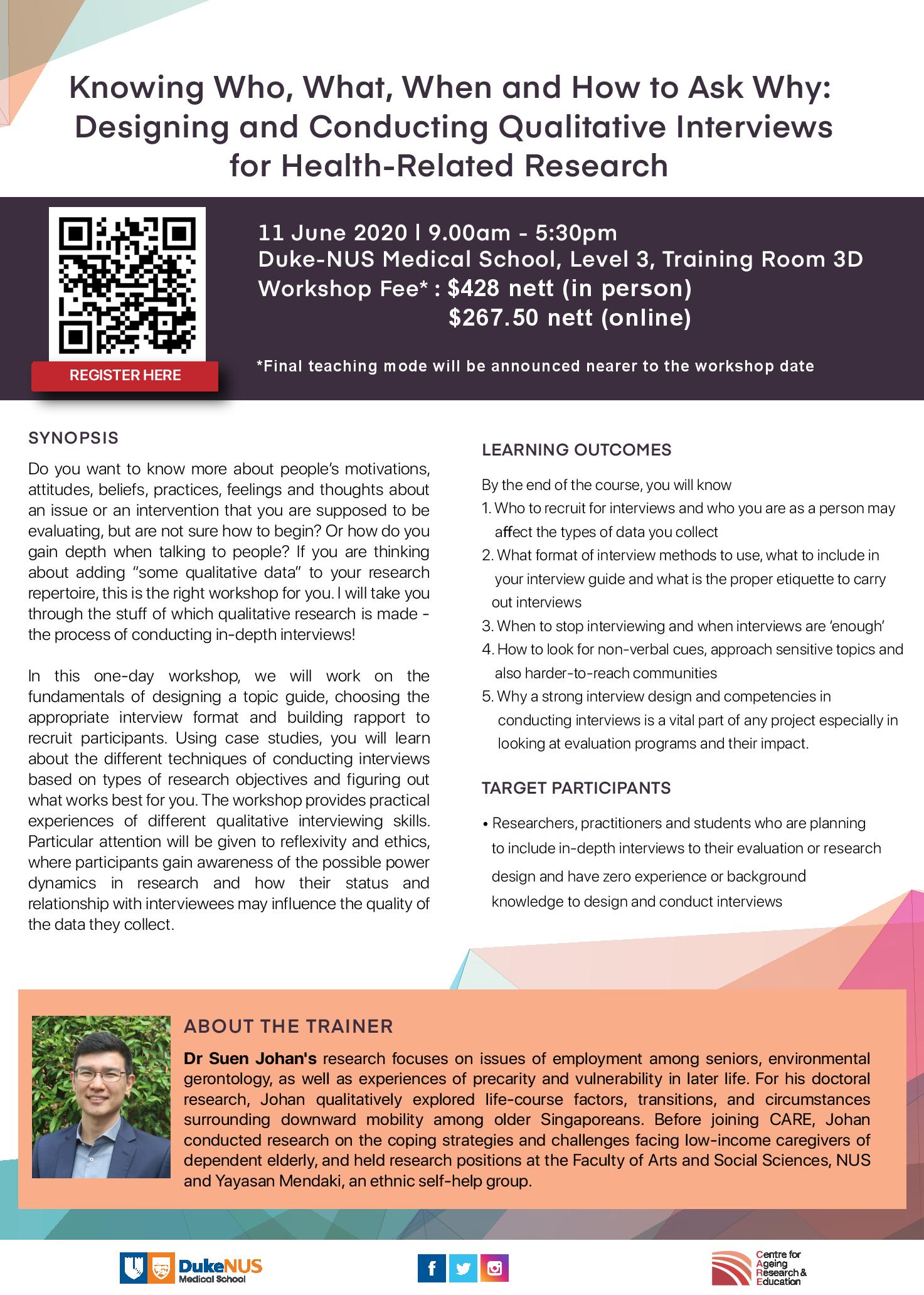 CARE Methods Workshop: Knowing Who, What, When and How to Ask Why ...