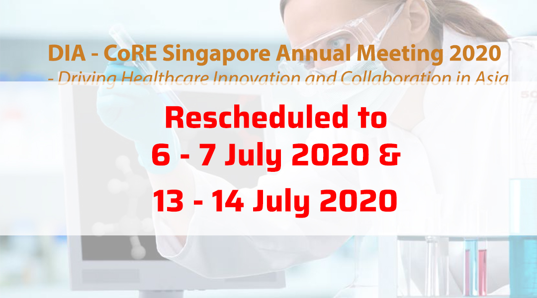 2020 DIA-CoRE Singapore Annual Meeting (Virtual Meeting)