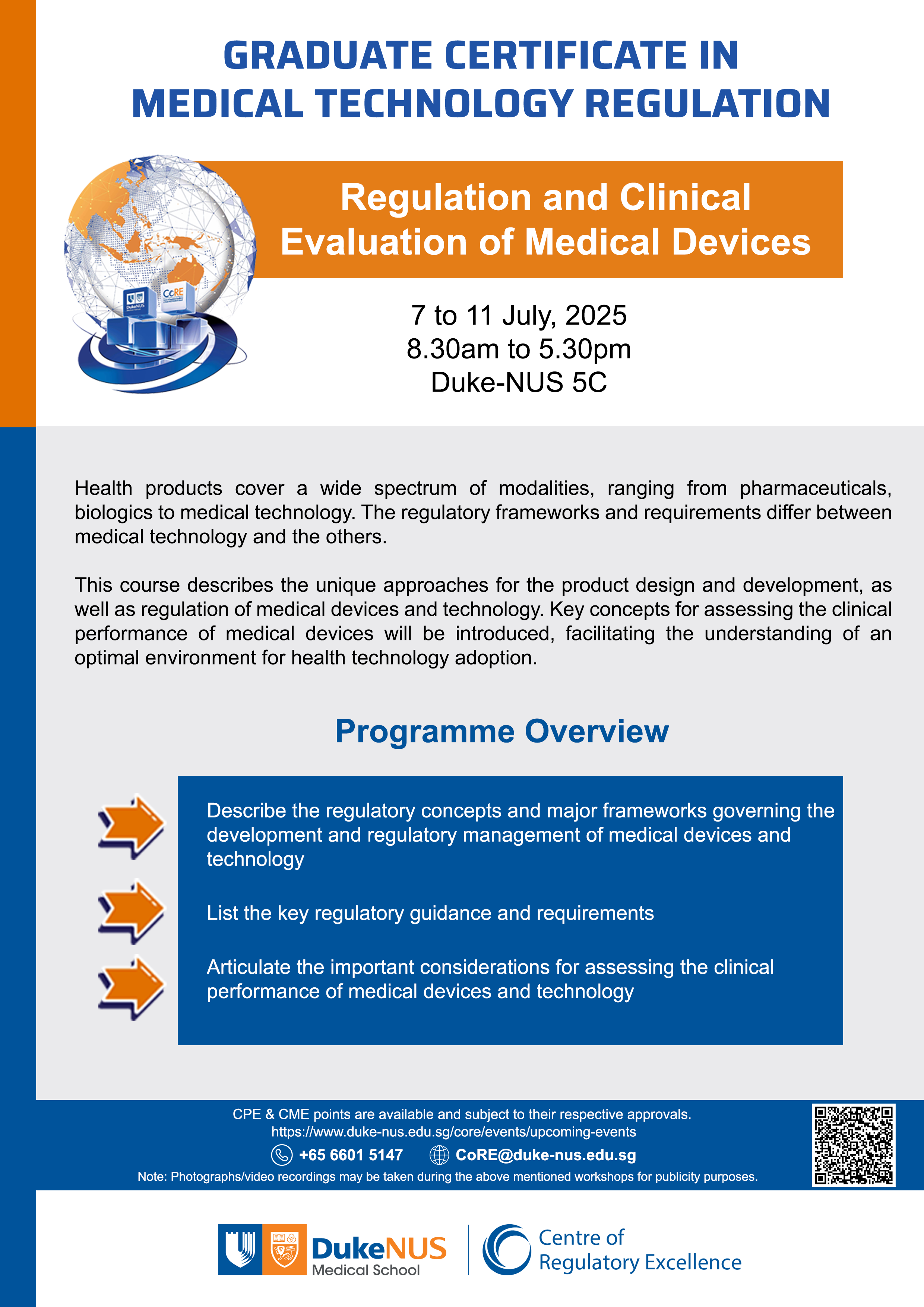2025 GMS5008 Regulation and Clinical Evaluation of Medical Devices